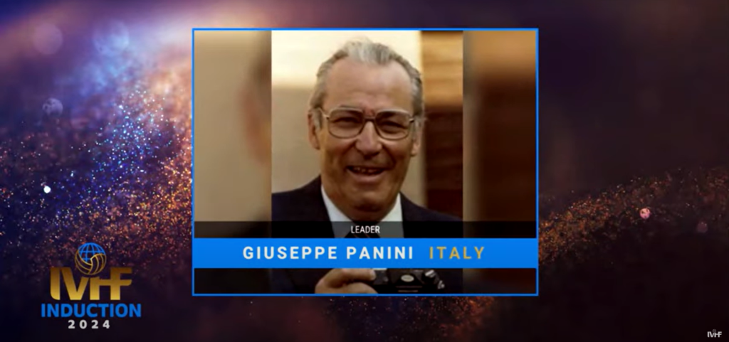GIUSEPPE PANINI NELLA HALL OF FAME DELLA PALLAVOLO - Tv Qui Modena